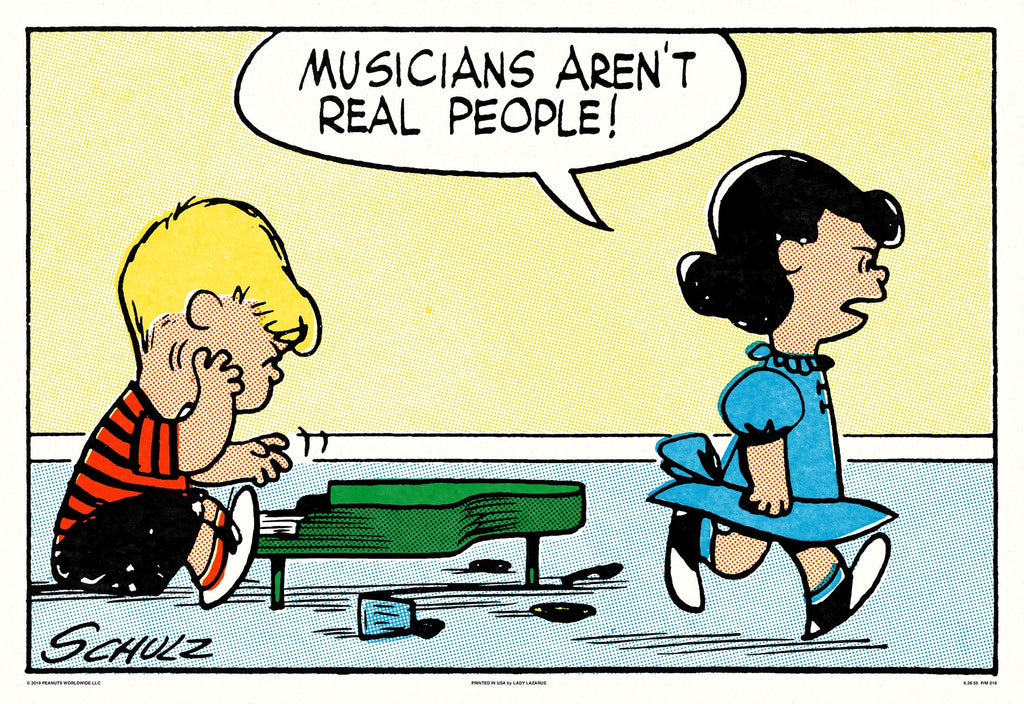 Peanuts Musicians Poster – Mondo