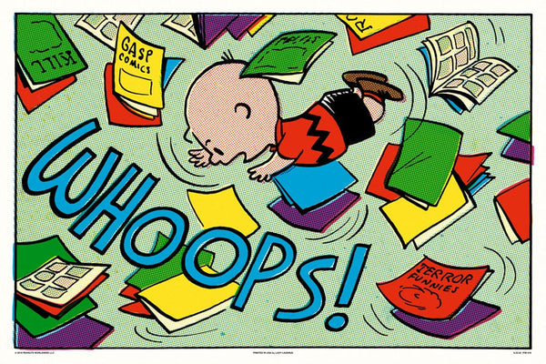 Peanuts Whoops Poster – Mondo