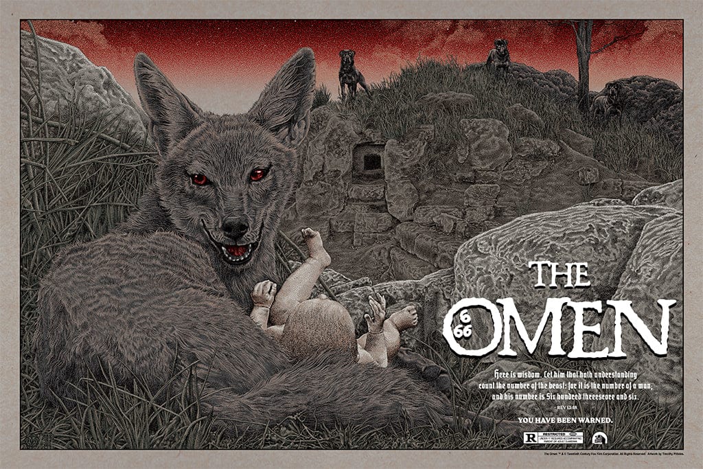The Omen Variant Screenprinted Poster – Mondo