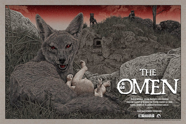 The Omen Variant Screenprinted Poster – Mondo