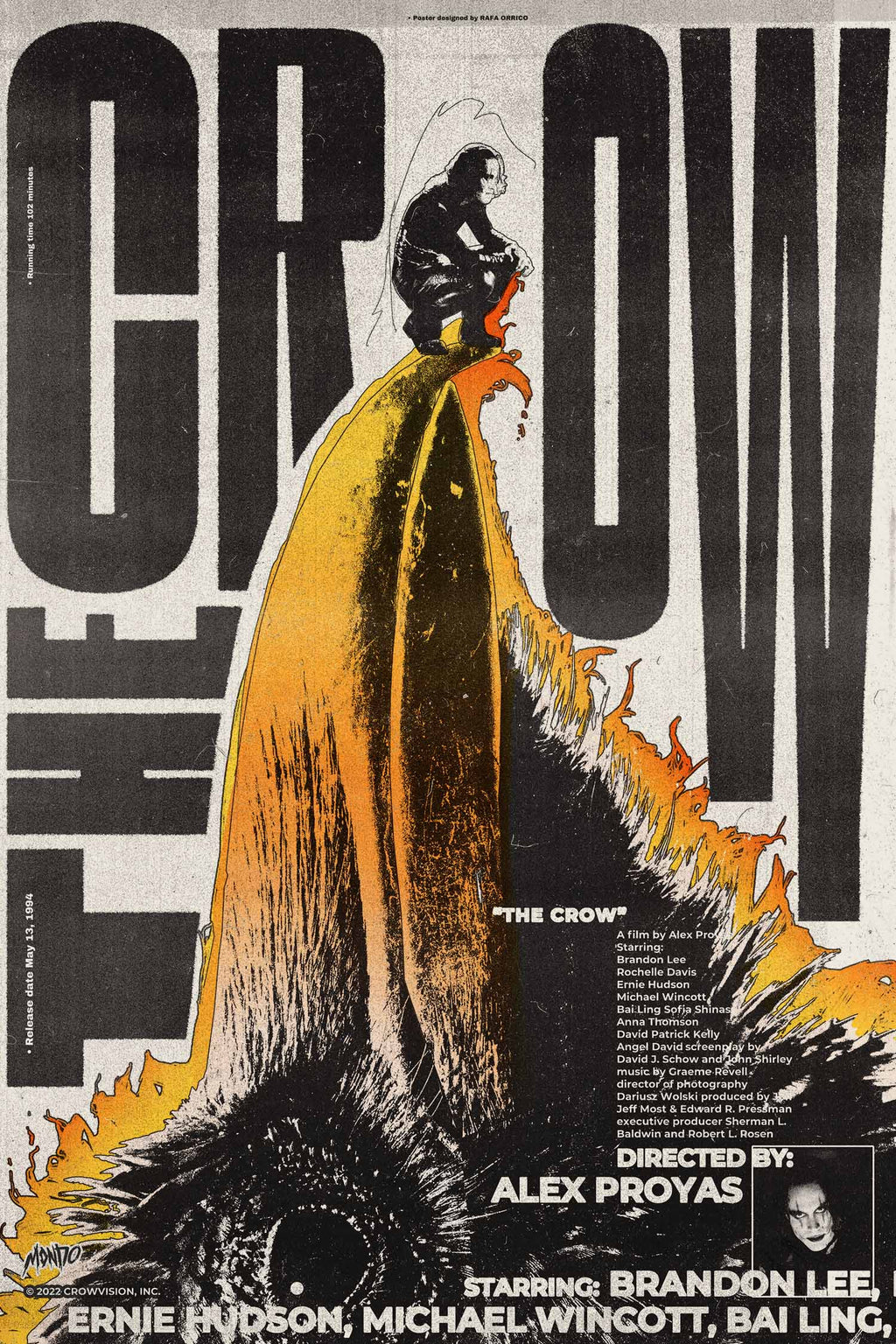 The Crow (Every Night I Burn) Poster – Mondo