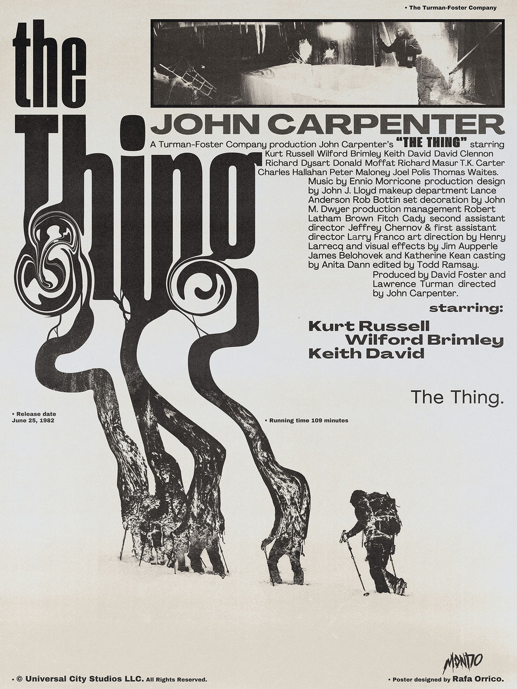 The Thing (Version 1) Poster – Mondo