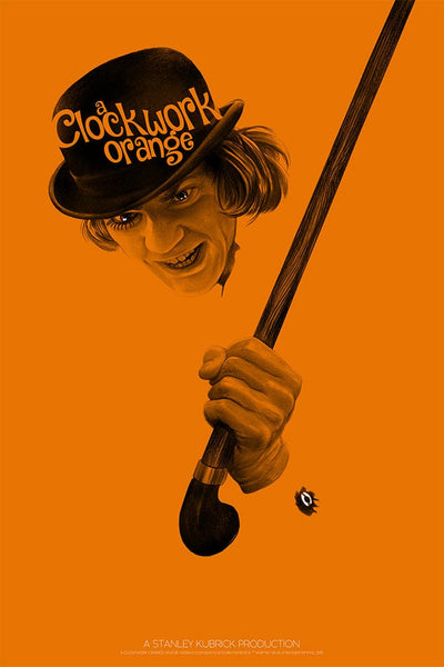 A Clockwork Orange (Variant) Poster – Mondo