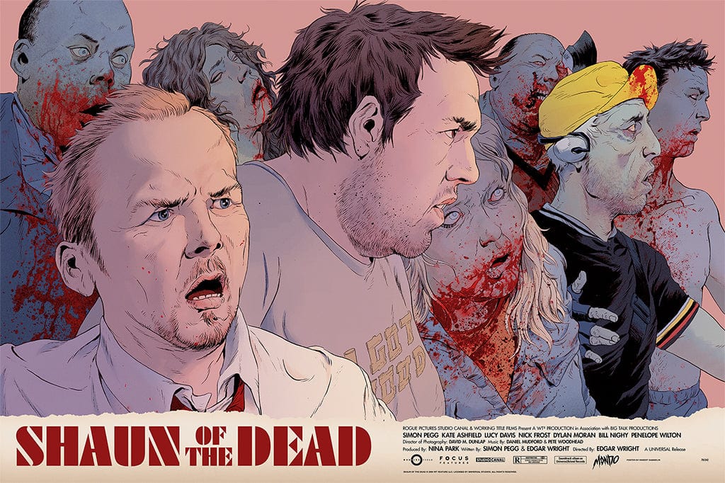 Shaun of the Dead Poster – Mondo