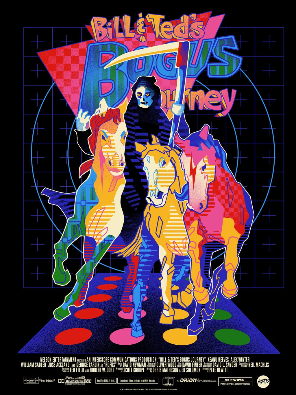 Bill & Ted's Bogus Journey Poster – Mondo