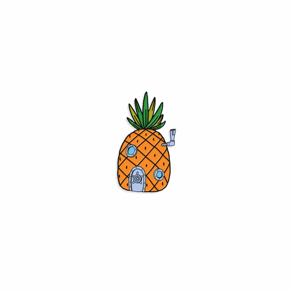 Pineapple Under the Sea Enamel Pin – Mondo