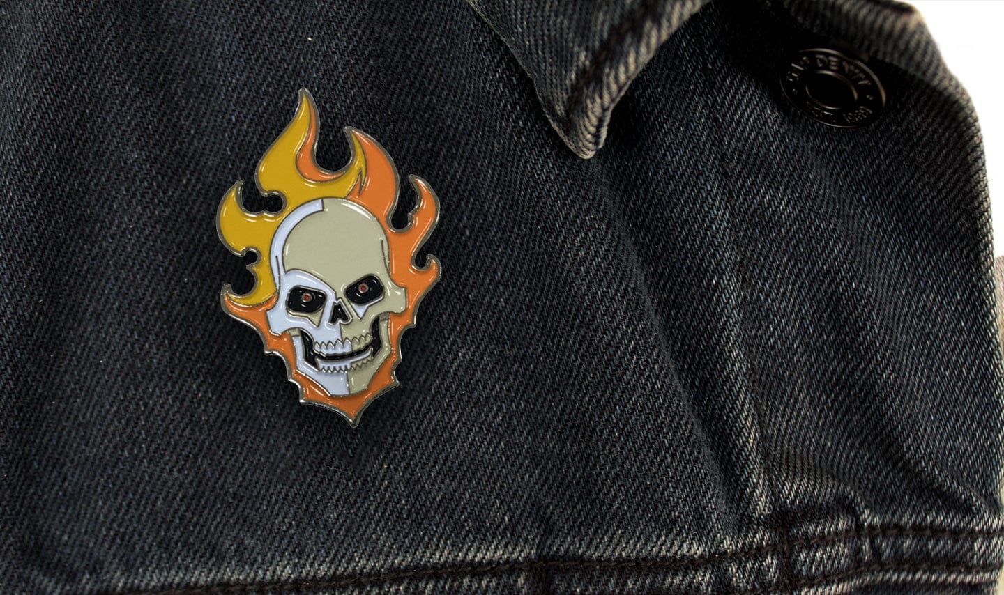 Marvel Knights: Ghost Rider & Moon Knight Enamel Pin Set – Mondo