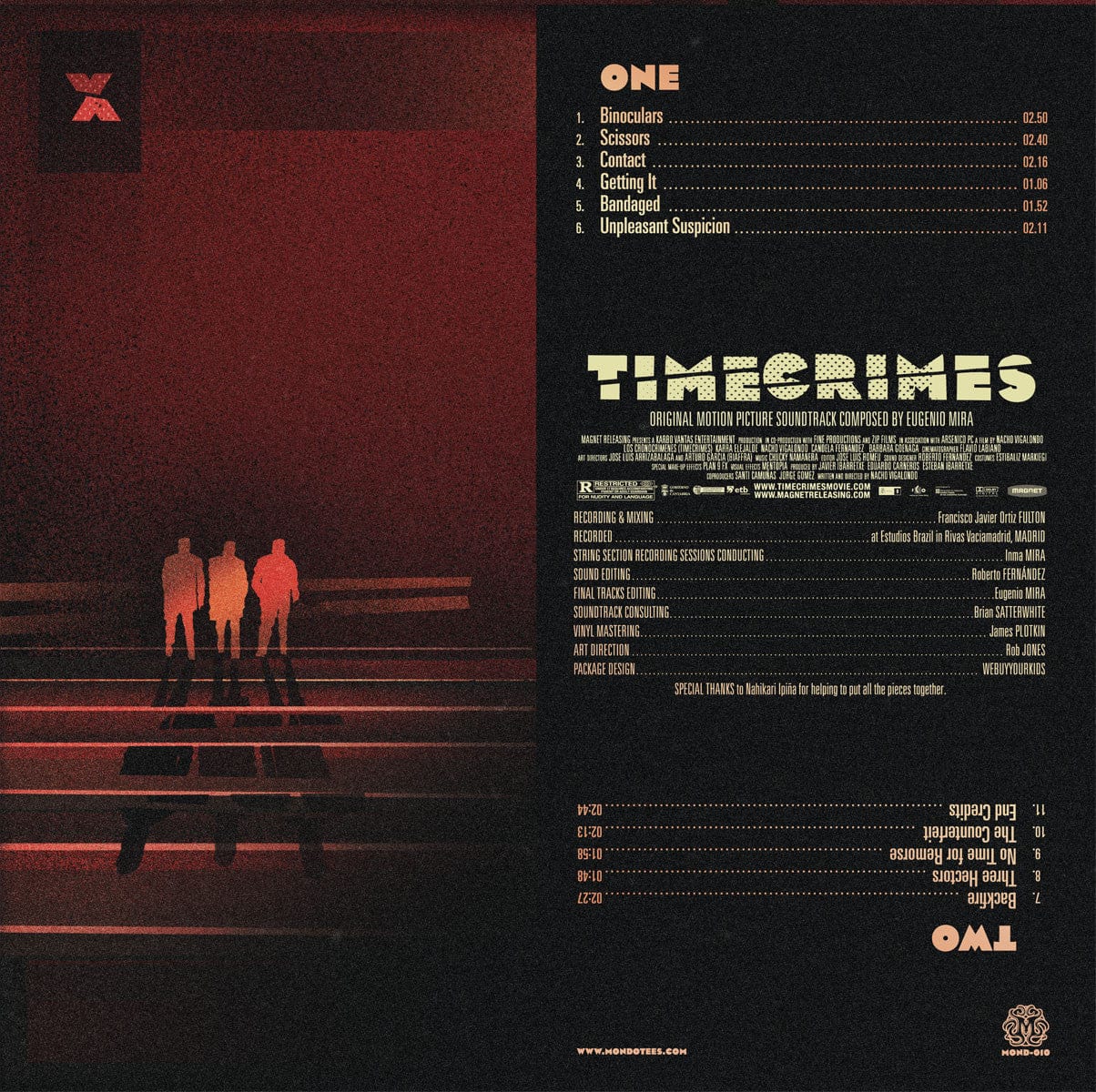Timecrimes – Original Motion Picture Soundtrack LP – Mondo