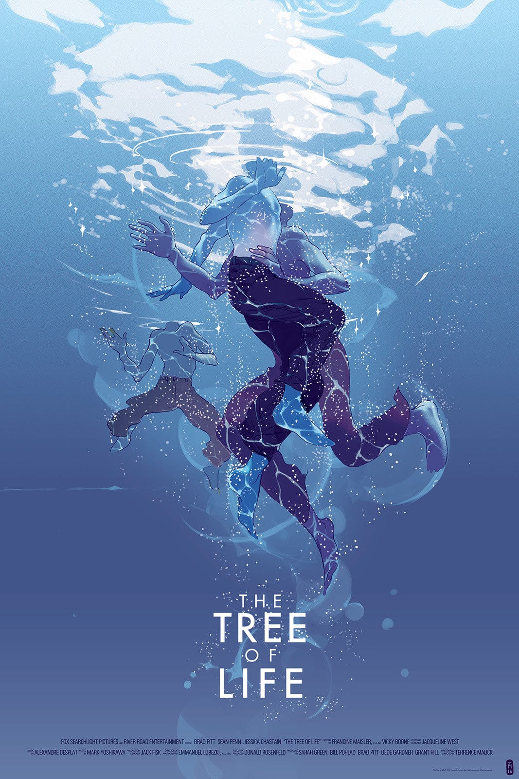 Tree Of Life Movie Poster TERRENCE MALICK/BRAD PITT TREE OF LIFE